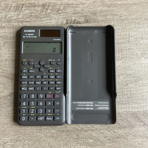 Casio | Other | Casio Fx30ms Scientific Solar Calculator Svpam With ...